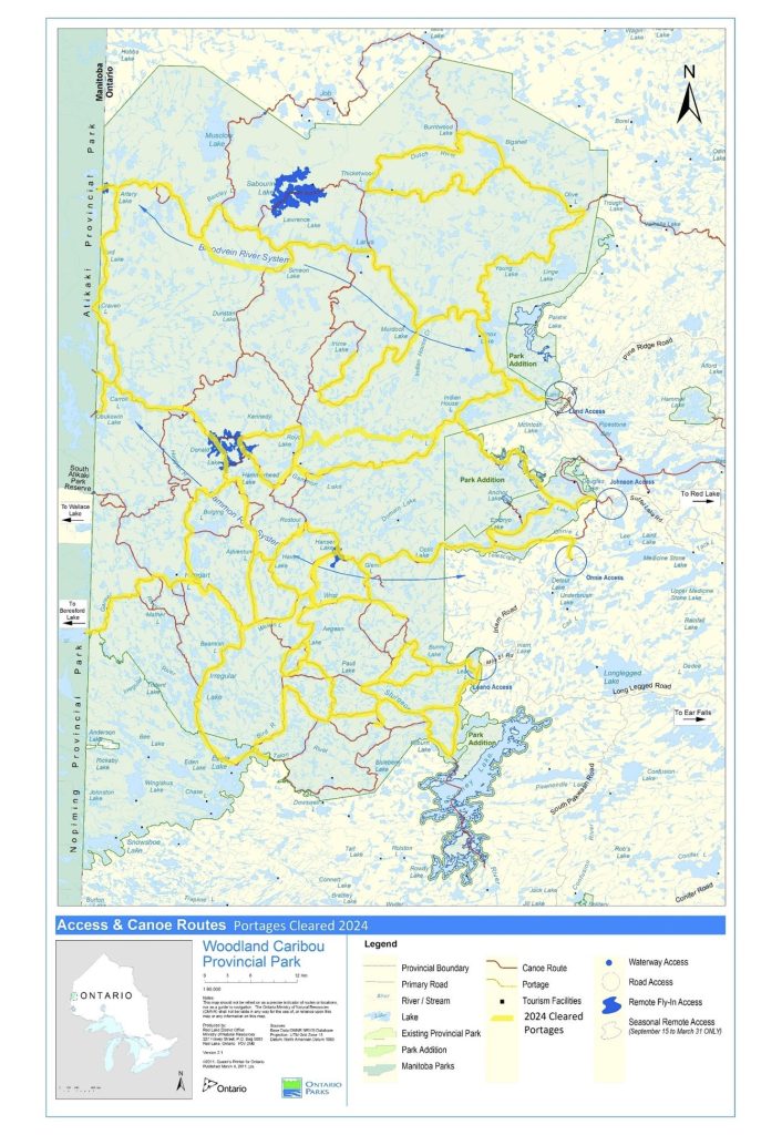 Woodland Caribou trip-planner - Ontario Parks Blog